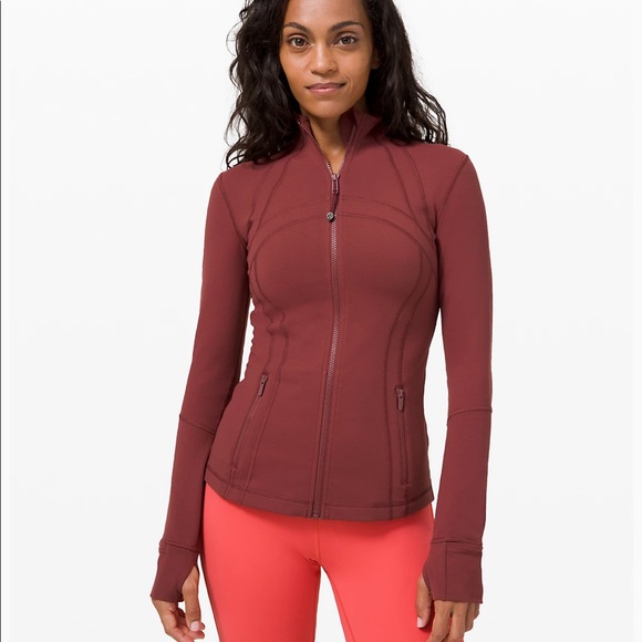 Jackets & Coats | Wine Colored Lululemon Define Jacket | Poshmark